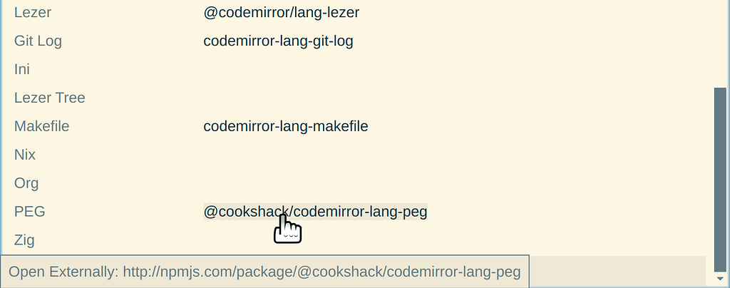 Module name in language-data - discuss.CodeMirror